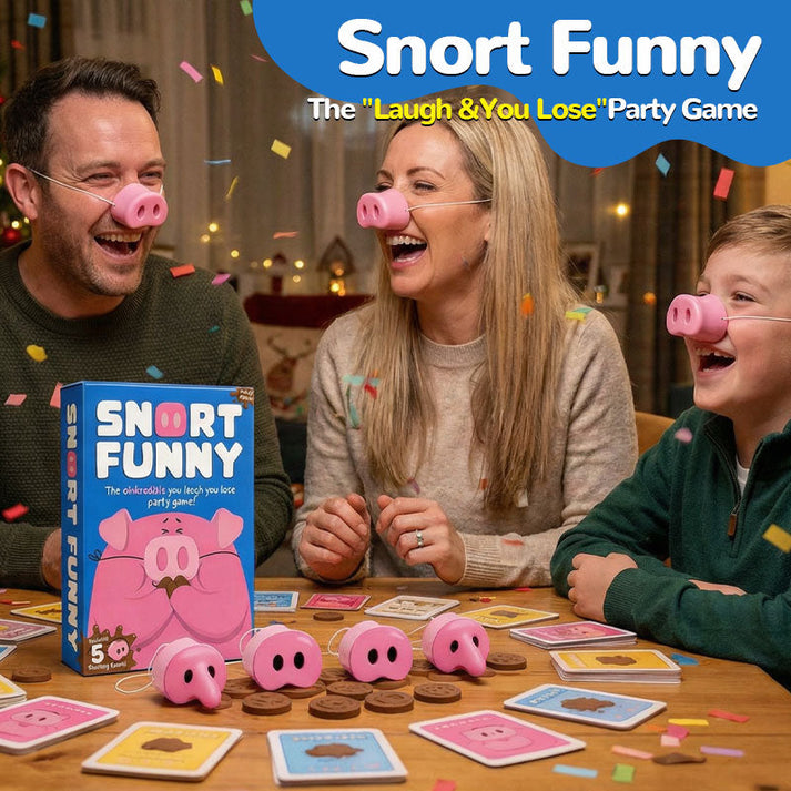 😂Snort Funny: The "Laugh &You Lose" Party Game 🐷 – Serogoes
